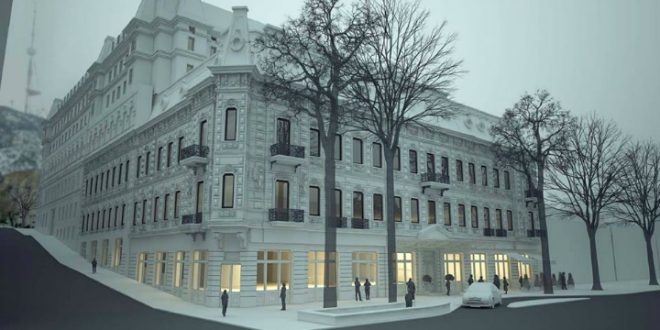 Construction of Hyatt Regency Hotel Begins on Rustaveli Avenue in ...